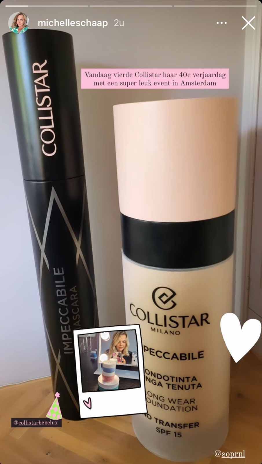 Collistar 40 year anniversary – So PR